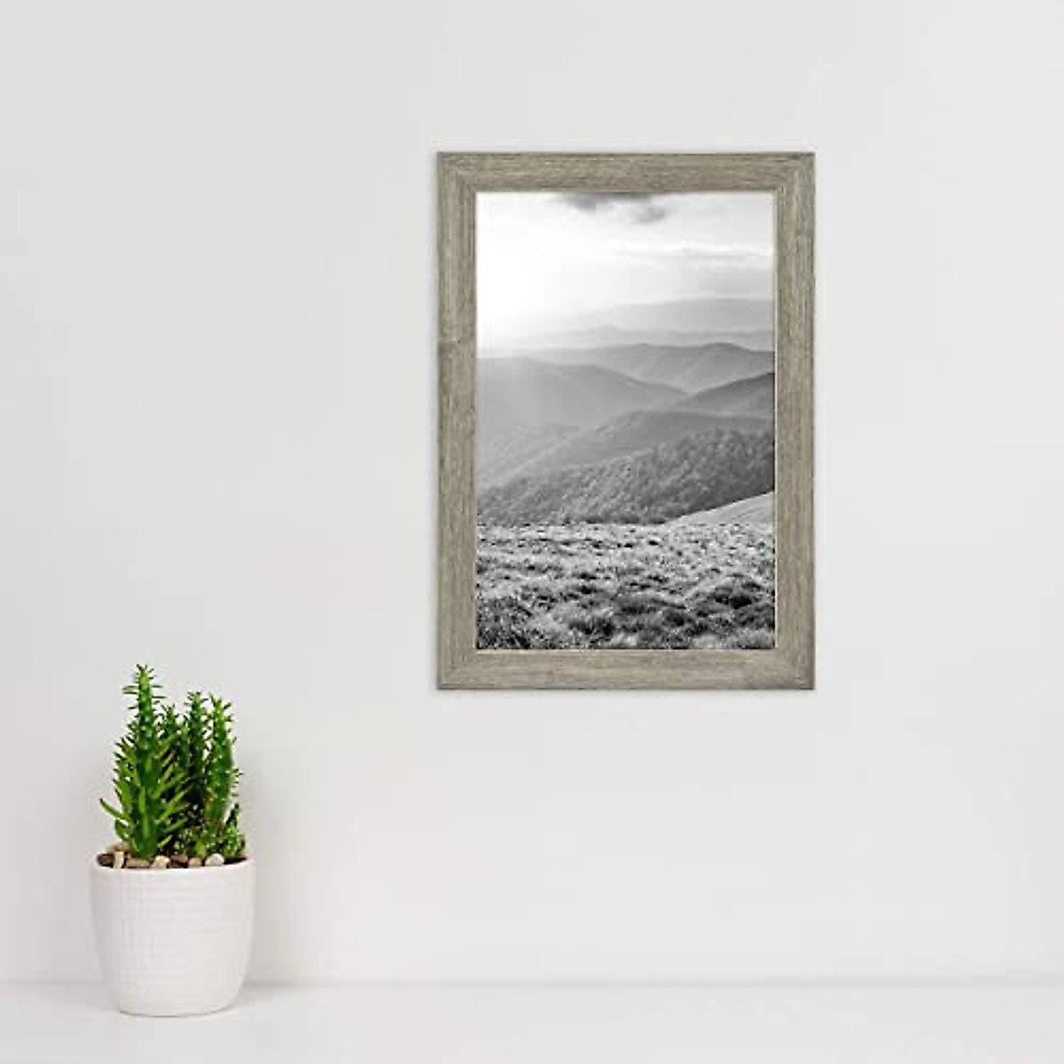 MCS Museum Poster Frame, Barnwood, 12 x 18 in, Single