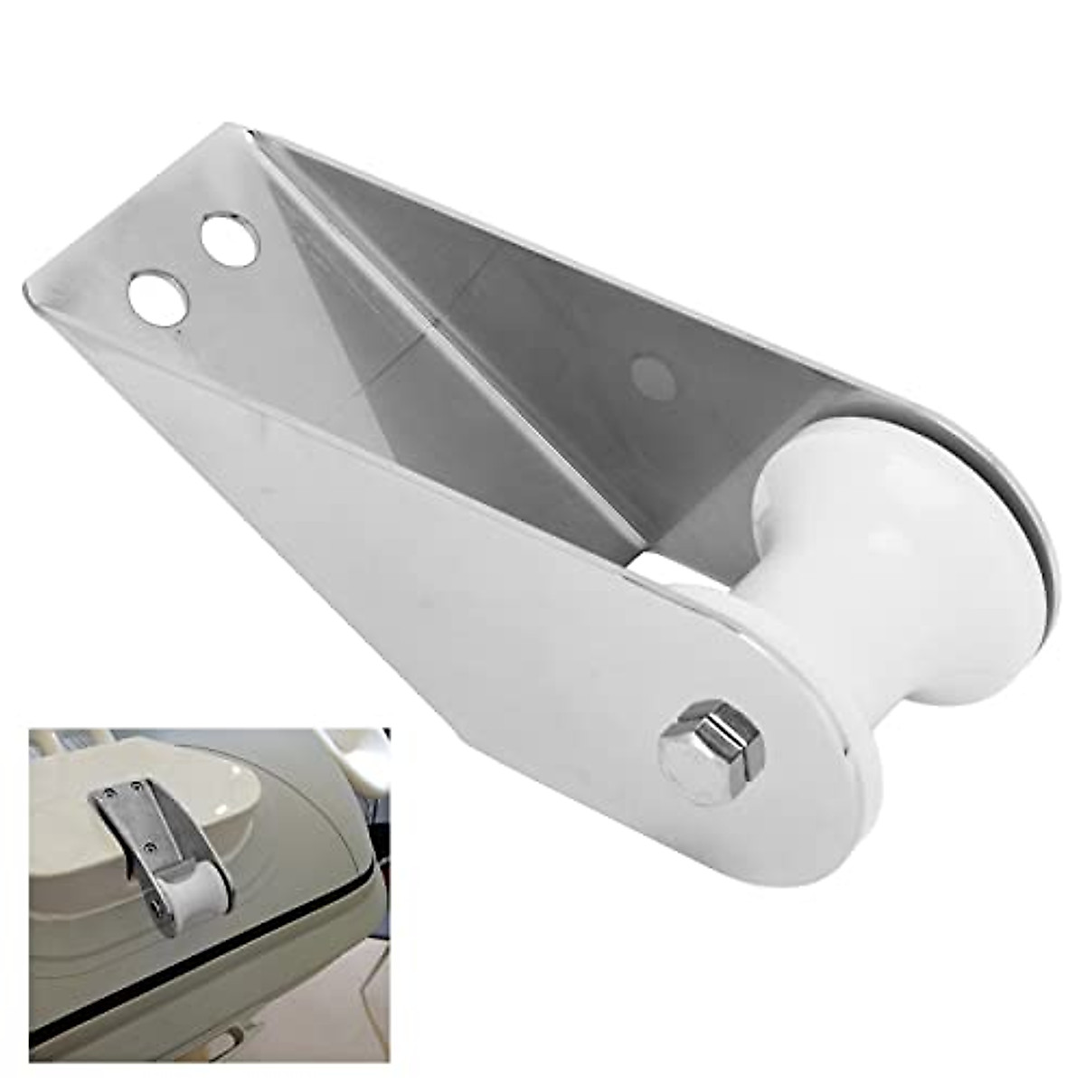 Bow Anchor Rollers, Sturdy Fixed Anchor Stainless Steel Light Durable for Boat for Ship Accessories