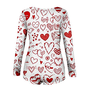 Lingerie for Women's Valentines Onesie Pajamas One Piece Bodysuit Bodycon Romper Teddy Jumpsuit Backless Babydoll, Multicolor, Large