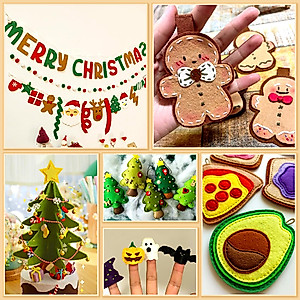 108pcs Felt Sheets, 4"x4", Red Felt, Felt Fabric Sheets, Nonwoven Felt for DIY and Sewing Projects, Square Felt.