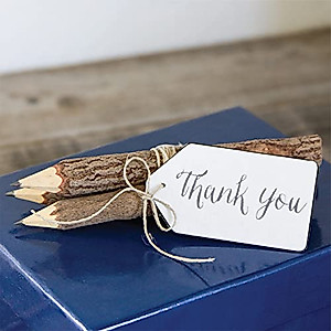 BSIRI Pencil Wood Favors of Graphite Wooden Tree Rustic Twig Pencils Unique Birch of 12 Camping Lumberjack Decorations Party Supplies Novelty Gifts as a Natural Pencil Gifts for Kids in Classroom