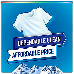 Purex 4-in-1 Laundry Detergent Pacs, Mountain Breeze, 70 Count + Purex Crystals in-Wash Fragrance and Scent Booster, Fresh Vibes, 21 Ounce, 4 Count