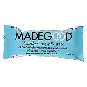 Made Good Crispy Squares, Vanilla, 4.68 Oz
