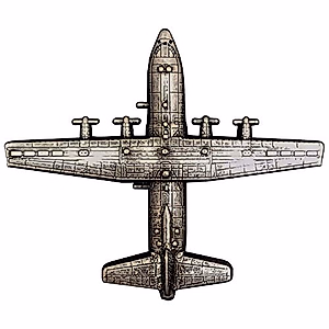 AC-130 Gunship Military Aircraft Shaped Challenge Coin