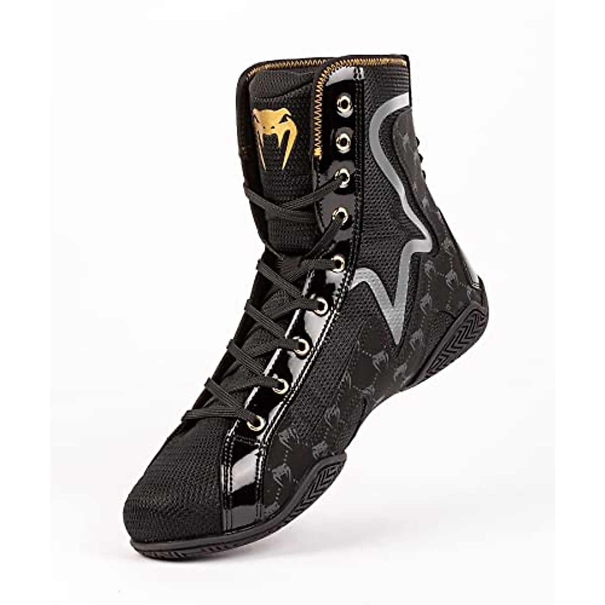 VENUM Elite Evo Monogram Boxing Shoes - Black