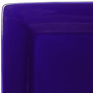 10 Strawberry Street Nova Square Dinnerware Set, 16 PIECE, Cobalt