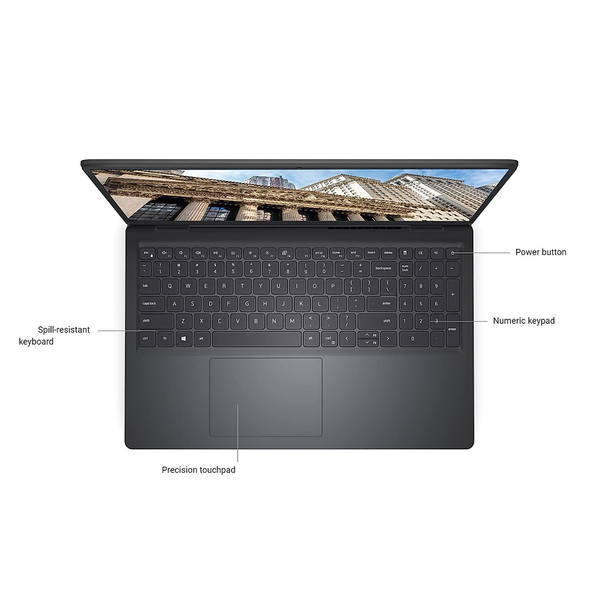 Dell Newest Vostro 3520 Business Laptop, 15.6" HD Display, Intel Core i5-1135G7 Processor, 16GB DDR4 RAM, 512GB PCIe SSD, Webcam, HDMI, Wi-Fi, Windows 11 Pro, Black
