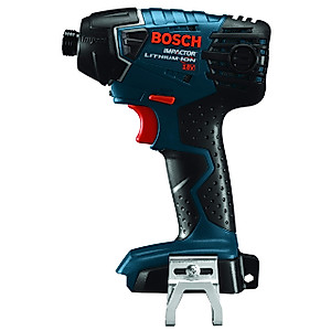 BOSCH Bare-Tool 25618B 18-Volt Lithium-Ion 1/4-Inch Hex Impact Driver,Blue