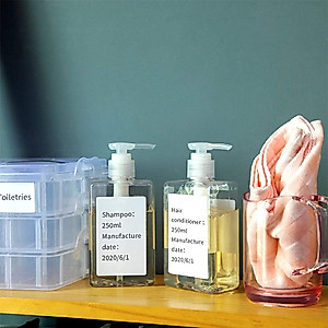 Thermal Printing Paper Compatible with Phomemo M110 M220 M200 M221 M150 M250 M260 M108 M100 Label Printer, Phomemo M110 Thermal Label for Labeling Jars, 1.96"x3.15" (50x80mm), 100 Sticker/Roll