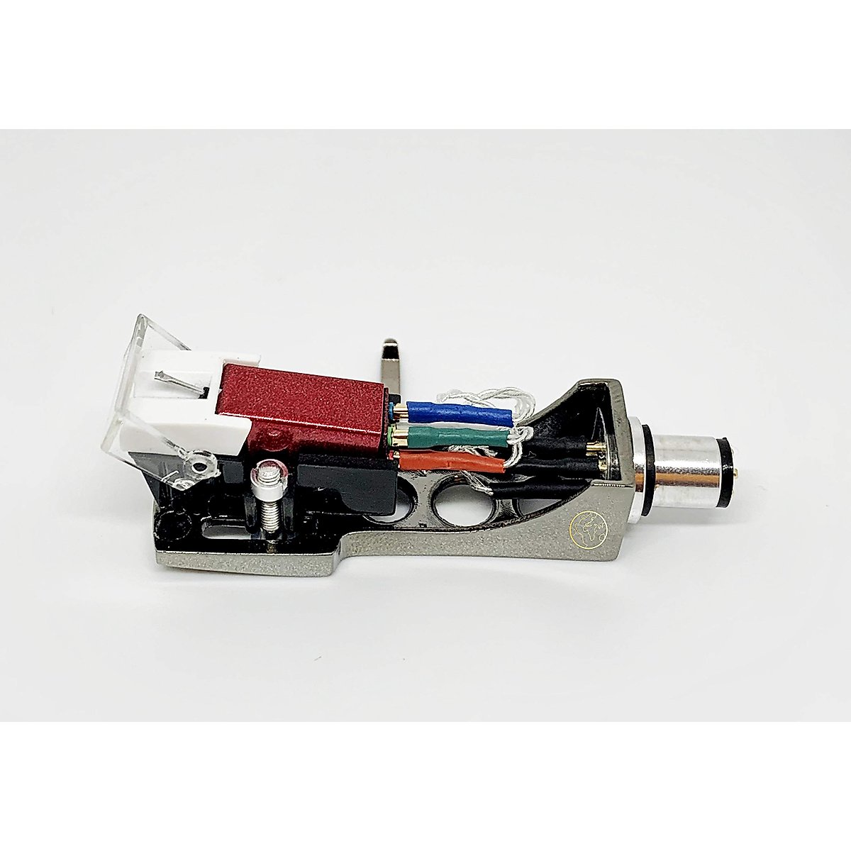 Cartridge and Stylus, needle and titanium Headshell with mounting bolts for Technics SL-1200, SL-1210, SL-1600, SL-1610, SL-1700, SL-235, SL-23A, SL-B2, SL-B202, SL-B205, SL-B3