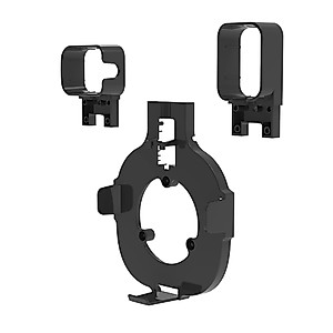 Simple and Sturdy Wall Mount for The Eero Pro 6 tri-Band mesh Wi-Fi 6 System, a Space-Saving Solution That ensures Clean Cable Management and Keeps Everything Neat and Tidy (Black)