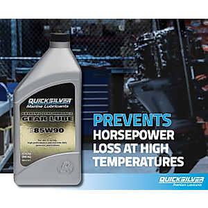 Quicksilver 85W-90 Extreme Performance Gear Lube - 1 Qt.