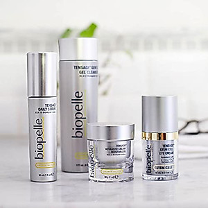 Biopelle Tensage Growth Factor Advanced Cream Face Moisturizer with SCA 6 Biorepair Index, 1 Oz