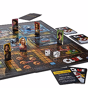 Hasbro Gaming Clue: Ghostbusters Edition Game, Cooperative Board Game for Kids Ages 8 and Up; Players Can Team Up to Battle Ghosts