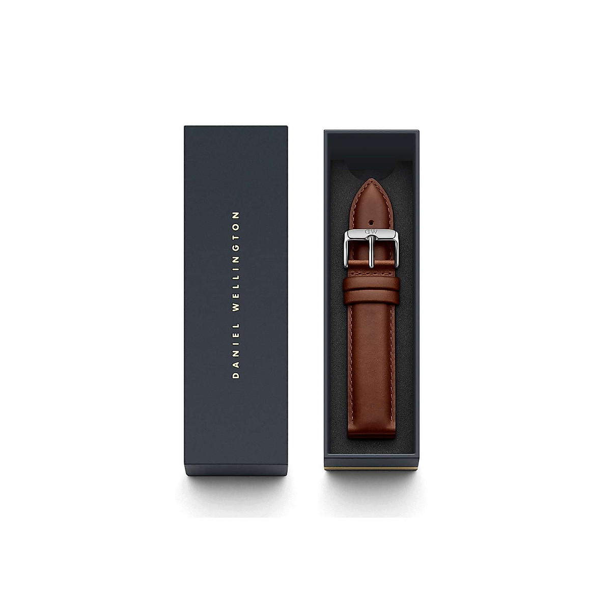 Daniel Wellington Classic strap 20mm Leather Silver