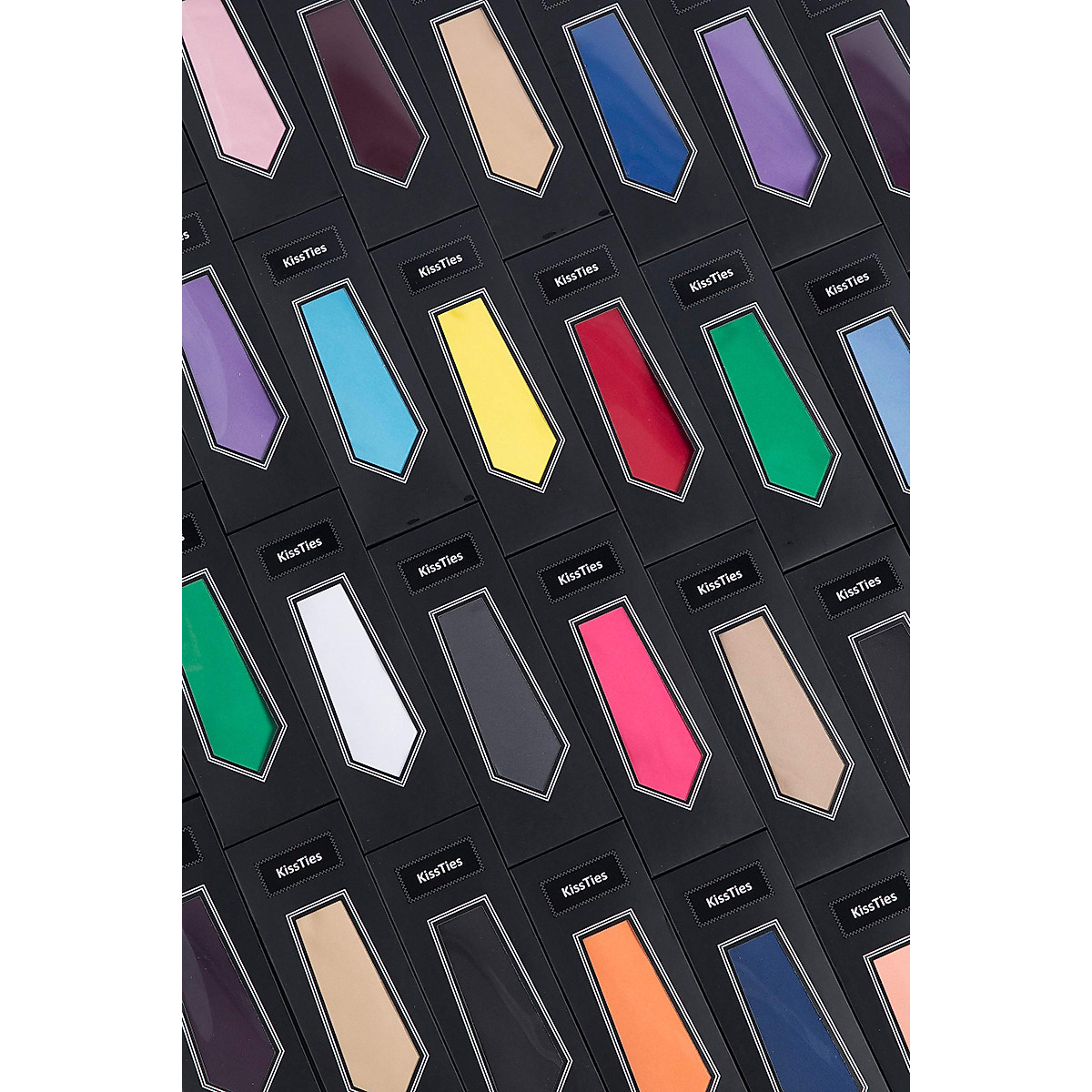 KissTies Mens Necktie Paisley Tie + Gift Box