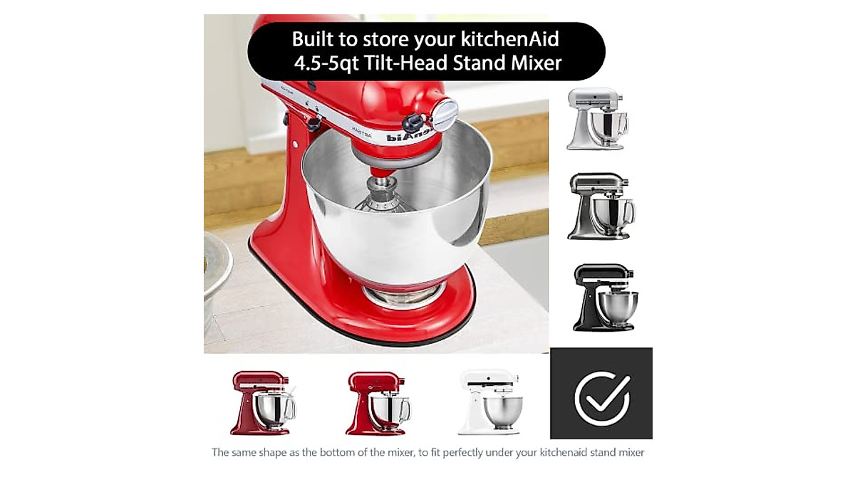 Metal Mixer Slider for KitchenAid - Easy Kitchen Organization