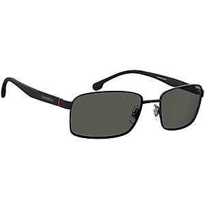 Carrera 8037/S Matte Black/Grey 58/18/140 men Sunglasses