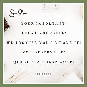 Salo Soap's Natural Bar Soap Body Wash with Goat Milk Soap, Activated Charcoal, Chamomile, Coconut Oil, Olive Oil, Shea Butter, Womens, Mens and Teens body soap bars.