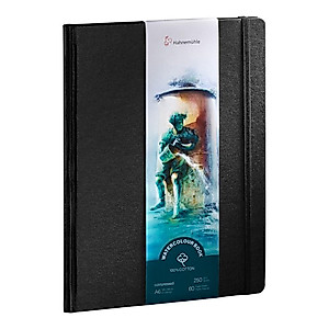 Hahnemuhle Watercolor Book, 100% Cotton, Cold Press 250gsm, A6 Portrait (10625350)