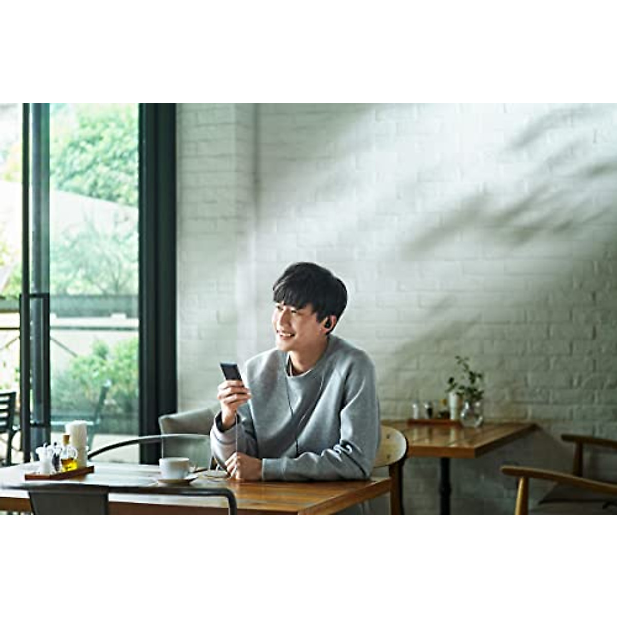 Sony NW-A306 Walkman 32GB Hi-Res Portable Digital Music Player with Android, up to 36 Hour Battery, Wi-Fi & Bluetooth and USB Type-C – Black NW-A306/B, Black