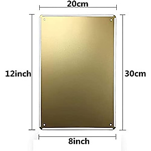 I Myself Am Strange and Unusual Witchy Decor Wall Art Prints Gothic Home Poster Beetlejuice Print Novelty Tin Metal Sign Plaque Bar Pub Retro 8inx12in, Retro Tin Signs