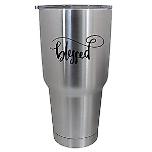 Epic Designs Cups drinkware tumbler sticker - Blessed - cute love dream sticker decal