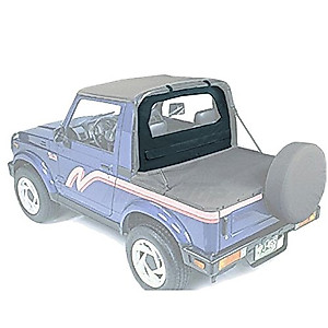 Bestop 8006215 Black Denim Windjammer for 1995-1998 Geo Tracker/Suzuki Sidekick