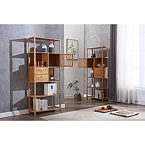 Boraam Selma Bookcase, Right, Natural