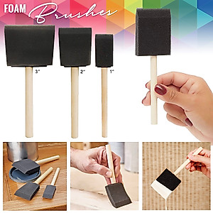 Mod Podge Puzzle Saver Glue Kit, Adhesive Brushes for Jigsaw Puzzles, Boards, Mats, Pixiss Accessory Kit with Glue Spreaders, Gloves, Brushes, Palette Knife Set