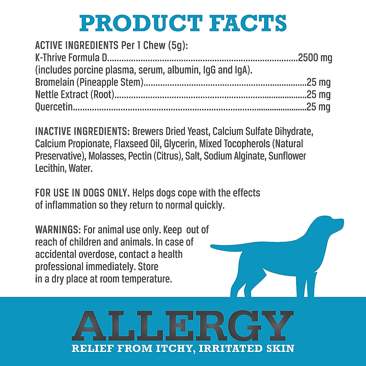 WINPRO All-Natural Allergy Relief and Gut Health Bundle, 120 Chews, Plasma Powered Grain Free Soft Chews Providing Relief from Itchy, Irritated Skin, Digestive Health and Immunity