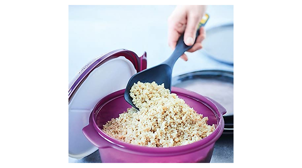 Tupperware Microwave Rice Cooker 3L Purple | Perfect Fluffy Rice