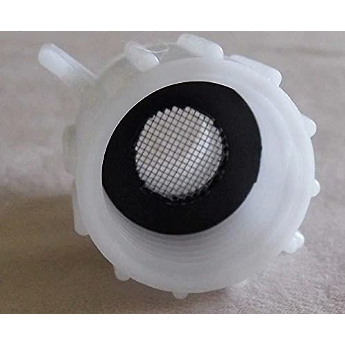 7/8 Inch Male Pipe Adapter to 1/2 Female with Built in Screen for Straining