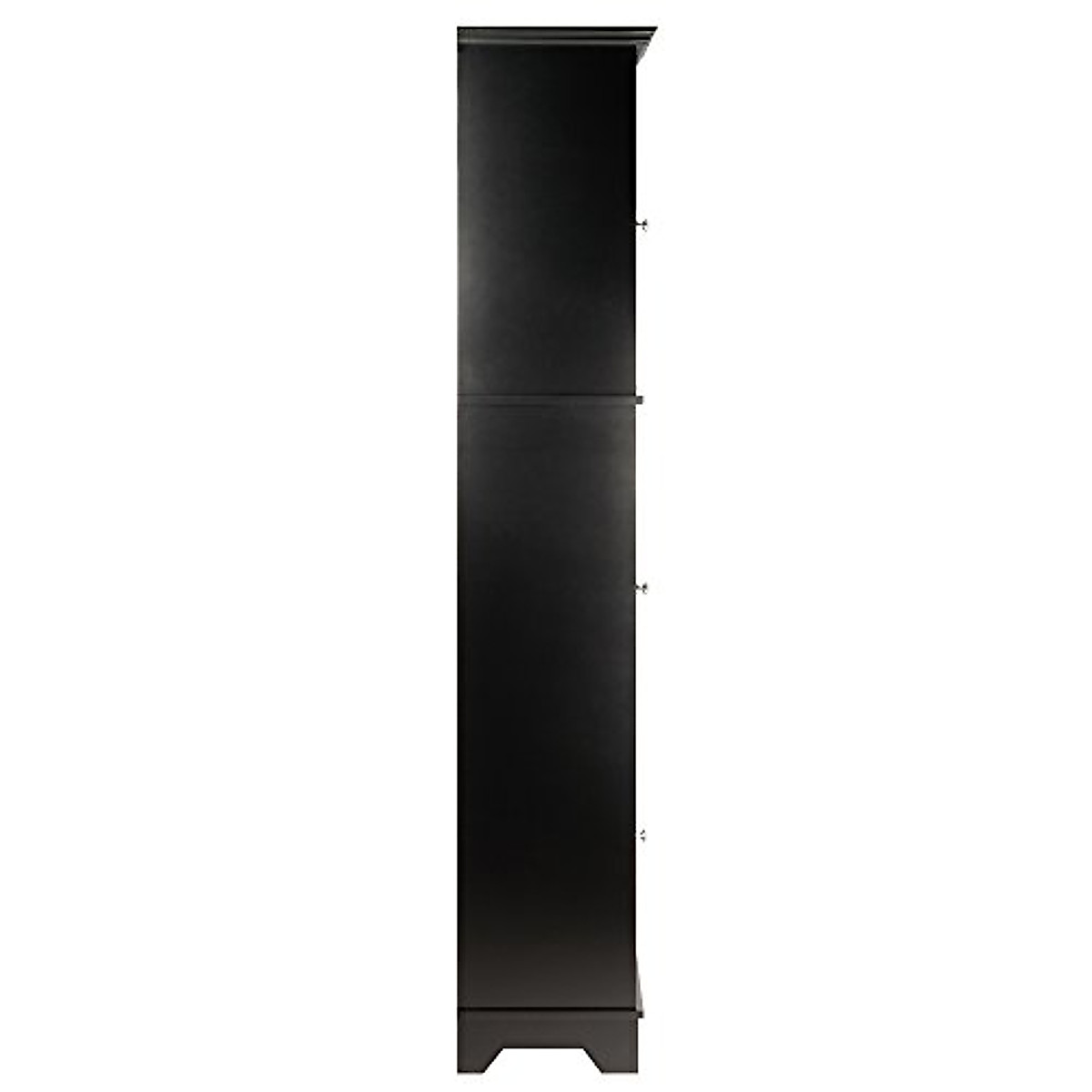 Winsome Wood Alps Tall Cabinet with Glass Door and Drawer