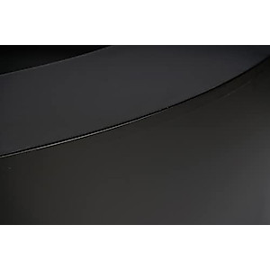 BLACK + DECKER 34" D Smokeless Wood Burning Steel Fire Pit Black Powder Coated Steel Fire Bowl Includes Poker