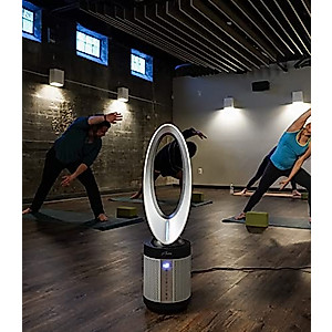 Hunter Fan Company Hunter HPF500 ExtremeAir Tower Air Purifier, 36" Tall, Black/Silver