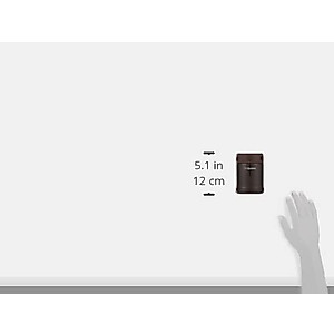 Zojirushi Stainless Steel Food Jar, 11.8-Ounce, Dark Brown