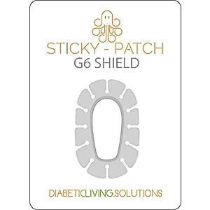 The Clear G6 Shield for Your Dexcom Over Patches Diabetic Accessory | Reusable and Washable | Great Gift for a Diabetic Child or Adult
