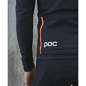 POC Radiant Long-Sleeve Jersey - Men's Navy Black, S