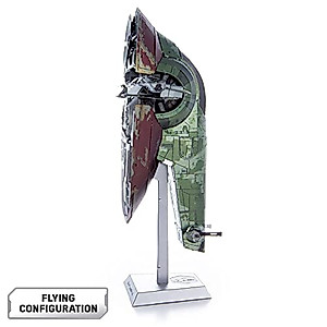 Metal Earth Premium Series Star Wars Boba Fett's Starfighter 3D Metal Model Kit Fascinations