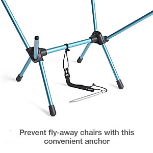 Helinox Chair Anchor to Secure Lightweight Beach and Camp Chairs in Windy Weather