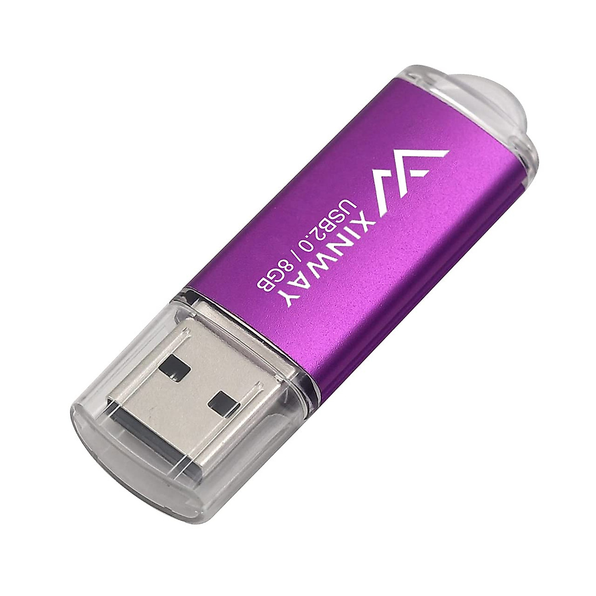 XINWAY 32GB USB 2.0 Flash Drives Thumb Drives Memory Stick Jump Drive Zip Drive, 2 Pack Mixed Colors: Black Blue