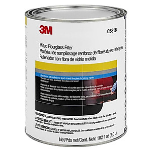 3M Milled Fiberglass Body Filler, 05816, 1 gal