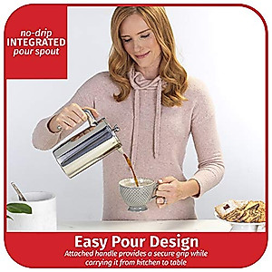 GoodCook Koffe 8-Cup Stainless Steel Thermal Coffee Press