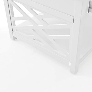 Alaterre Furniture Coventry 36" W Wood Coffee Table with 1-Drawer