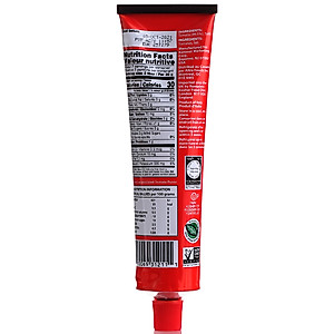 Tuscanini Premium Double Concentrated Tomato Paste Tube, 7.5oz (3 Pack) Made with Premium Italian Tomatoes