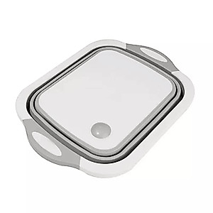 Multi-functional Chopping Cutting Board Portable Plastic Three-in-One: The Ultimate Kitchen Accessory for On-the-Go Cooking!"- 30 x 40