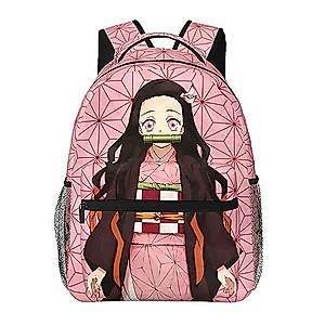 caiptay Cartoon Backpack 3D Printing Casual Lightweight Multifunction Durable Casual Backpacks