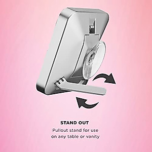 Conair Reflections LED Lighted Spot Makeup Mirror, 12x Magnification