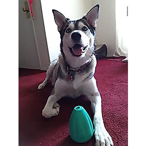 Chew King Premium Treat Dog Toy, Medium, Extremely Durable Natural Rubber Toy, Pack of 2